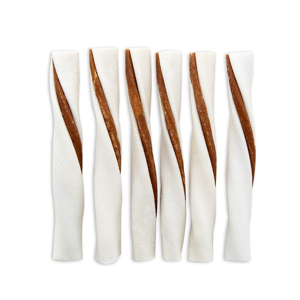 Lamb Filled Rawhide Twists